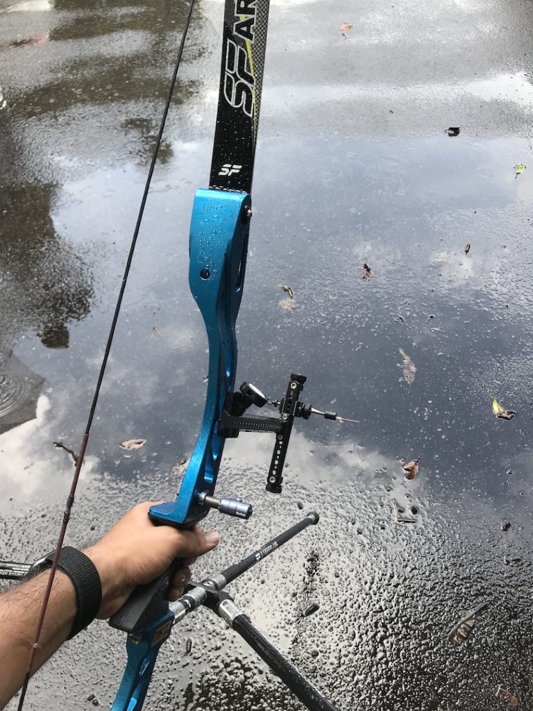 Olympic recurve archery setup (2019) - Haneez Haroon